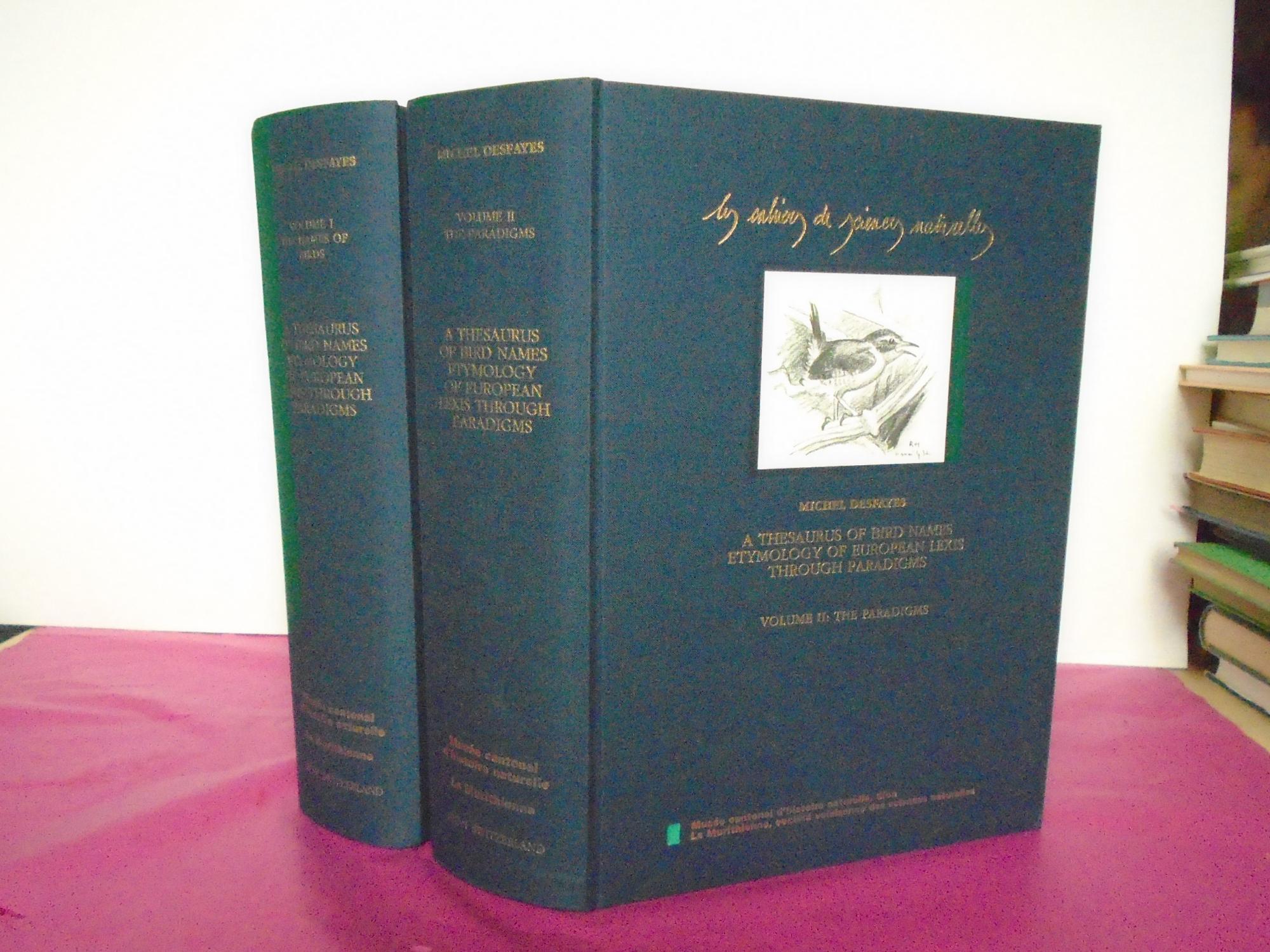 A Thesaurus of Bird Names: Etymology of European Lexis Through ...