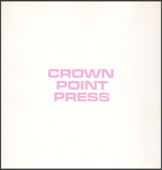 Crown Point Press at the San Francisco Art Institute, 1972 by Brown ...