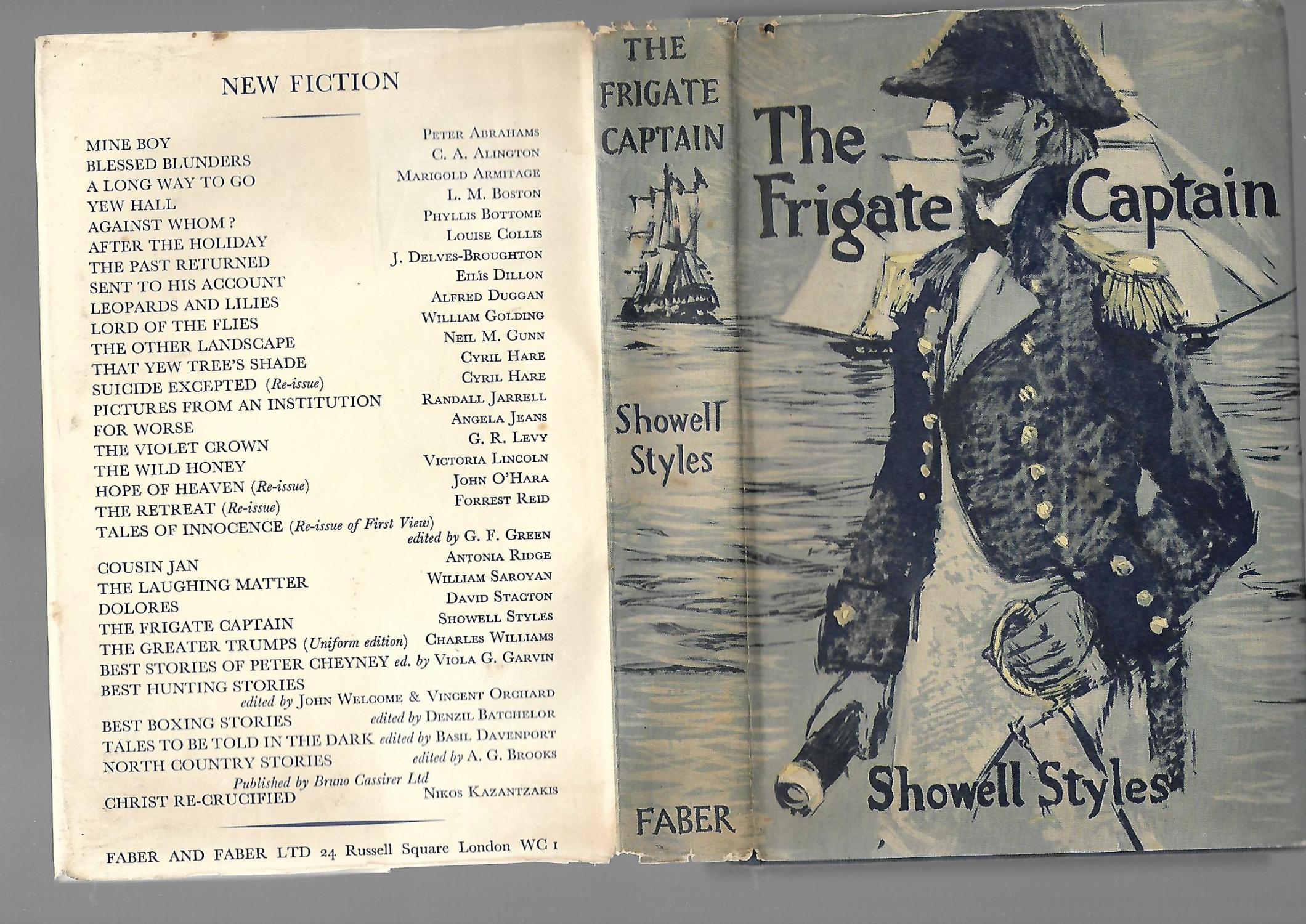 The Frigate Captain by Showell Styles: Poor Hardcover (1954) First ...