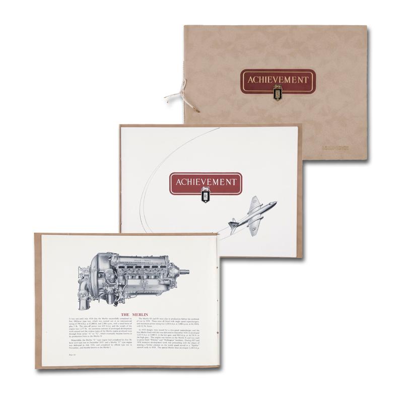 Achievement. von Rolls-Royce (Hrsg.): (1952) | Antiquariat Gerhard Gruber Achievement. von Rolls-Royce (Hrsg.): (1952) | Antiquariat Gerhard Gruber