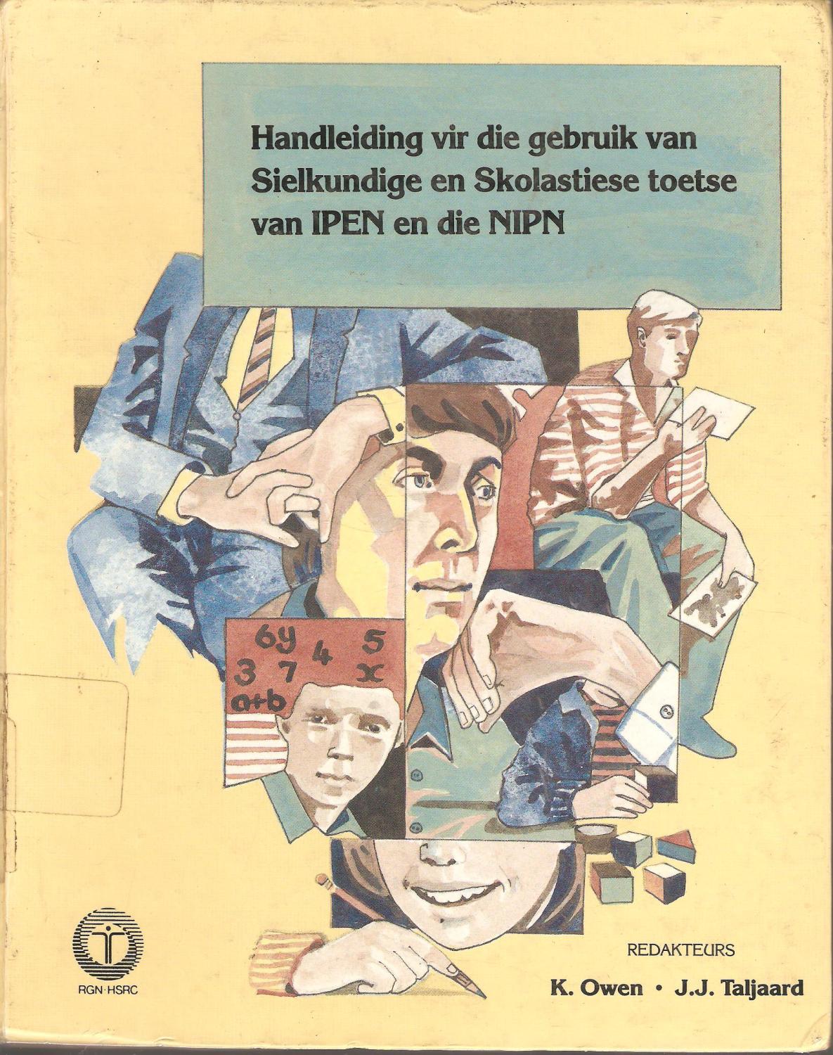 Handleiding vir die gebruik van Sielkundige en Skolastiese toetse van ...