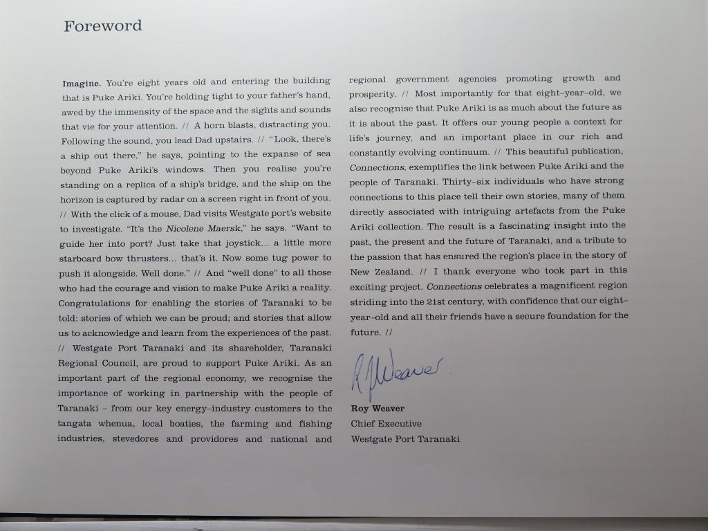 Connections: Stories of Taranaki from the Puke Ariki collection by ... Connections: Stories of Taranaki from the Puke Ariki collection by ...