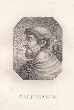 Porträt. Brustbild im Profil nach links. Kupferstich von Wachsmann, ca ...