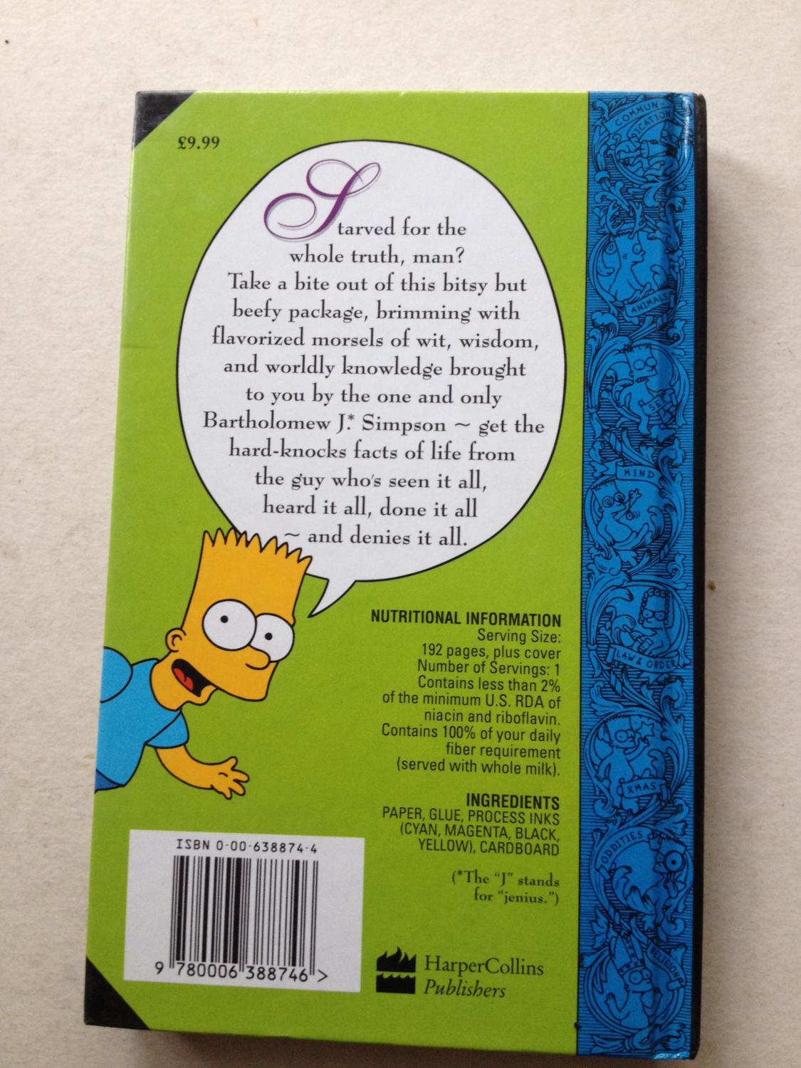 Bart Simpson's Guide to Life: A Wee Handbook for the Perplexed by Matt ...