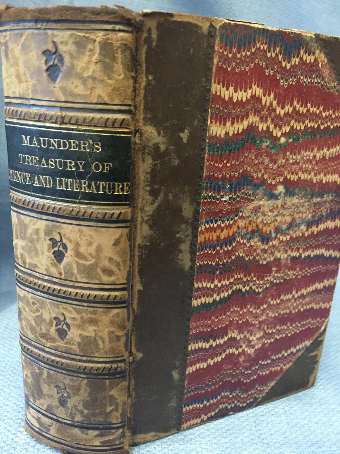 The Scientific and Literary Treasury by Samuel Maunder: Good Half ...