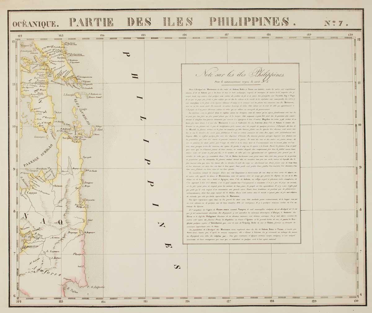 Océanique. Partie des Iles Philippines. [Plates 4, 6, 7, 14, 15 & 5 ...