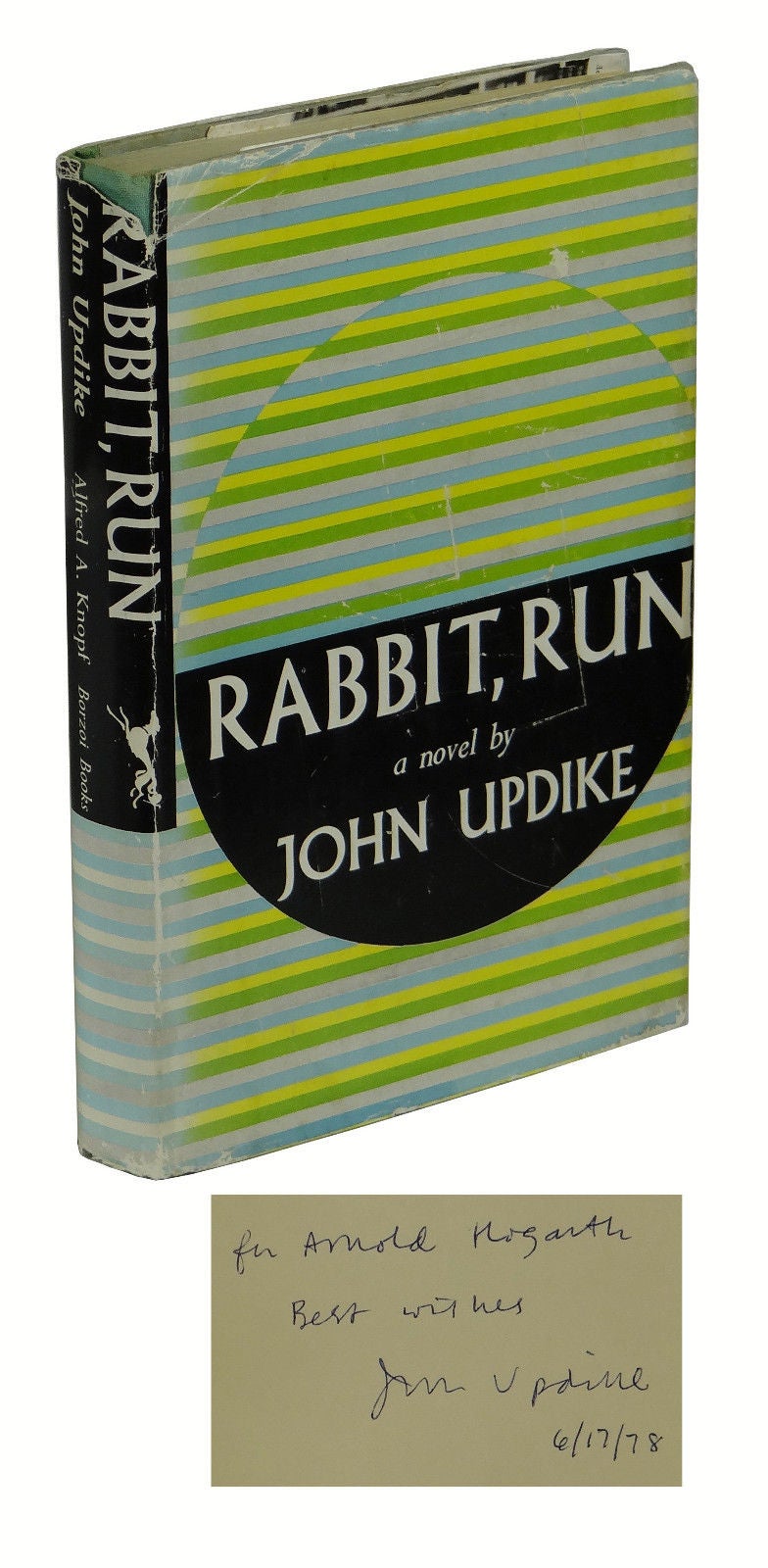 Rabbit, Run by Updike, John: Very Good Hardcover (1960) First Edition ...