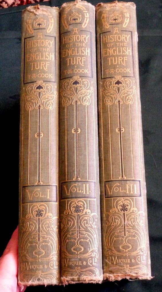 A History of The English Turf. (3 volumes complete) by Theodore Andrea ...
