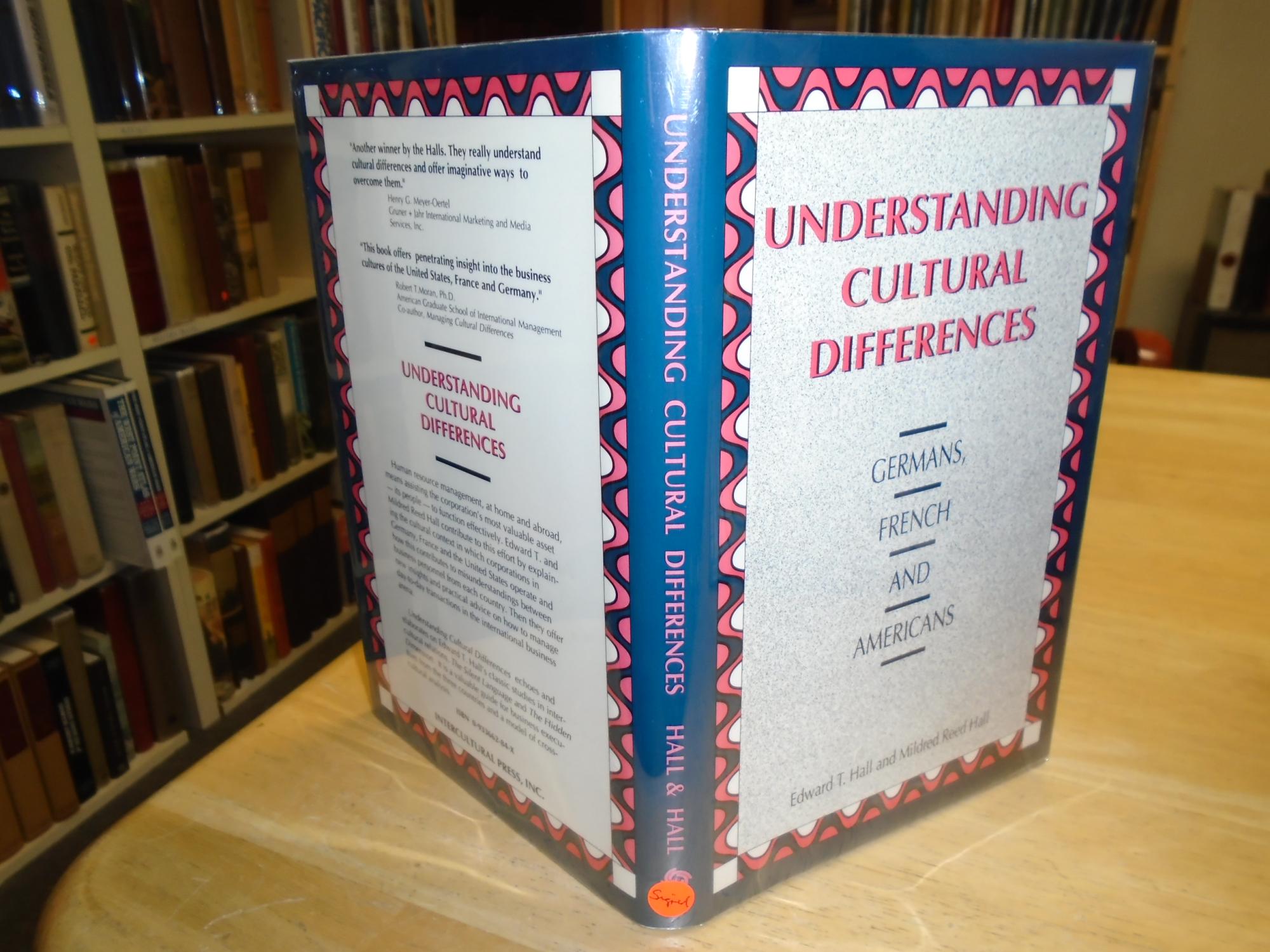 Understanding Cultural Differences von Hall, Edward T. and Mildred Reed ... Understanding Cultural Differences von Hall, Edward T. and Mildred Reed ...