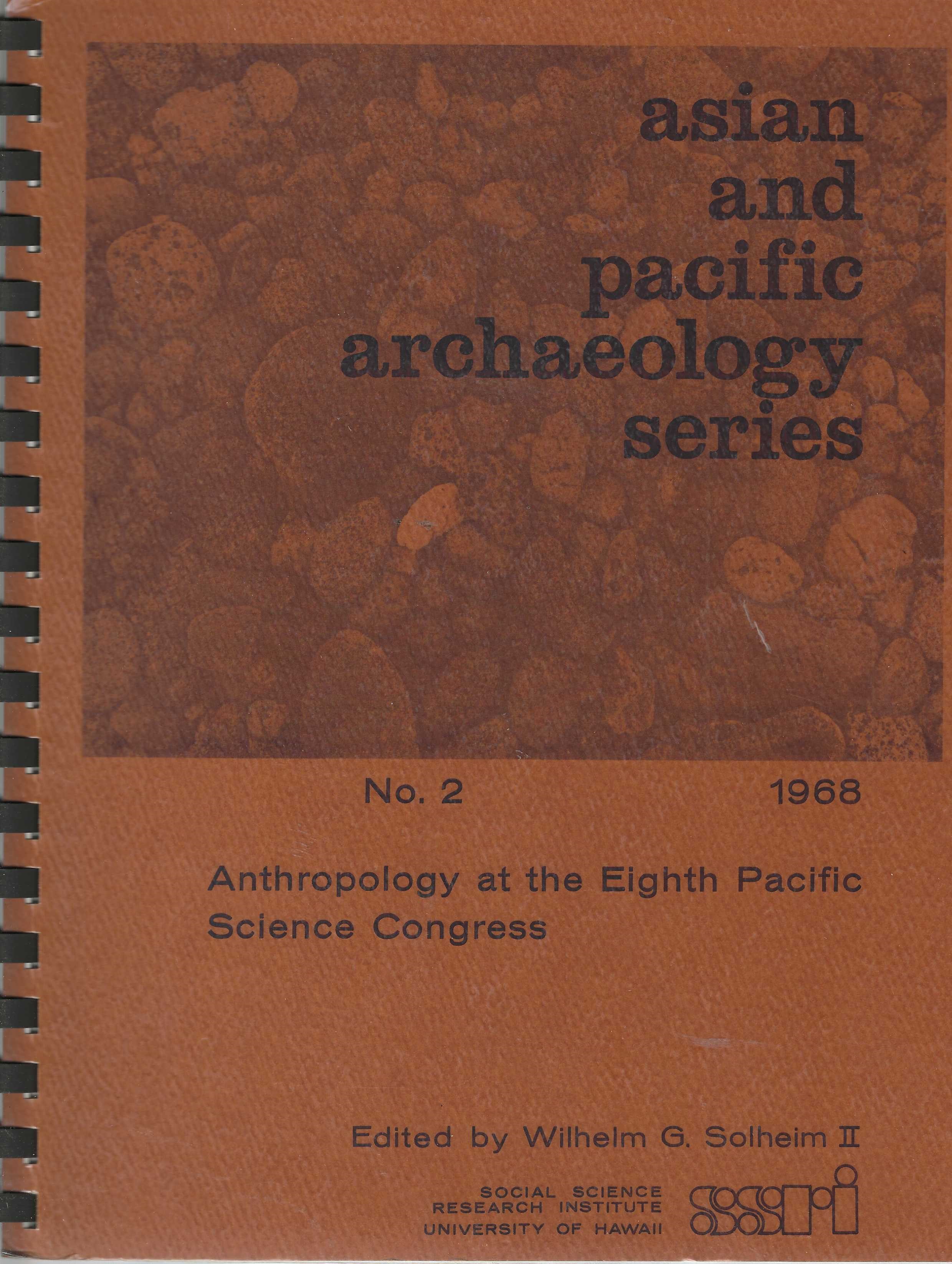 Anthropology at the Eighth Pacific Science Congress of the Pacific ...