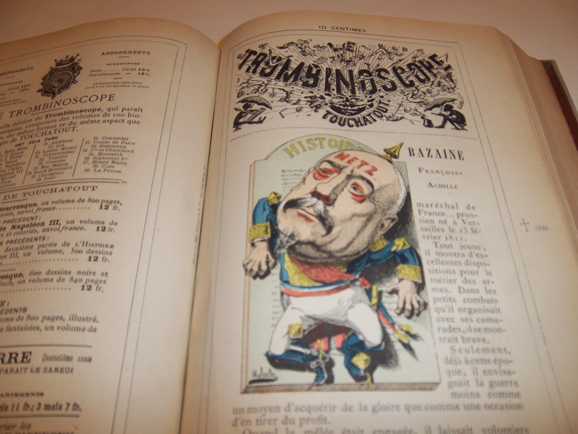 LE TROMBINOSCOPE by TOUCHATOUT(Léon Bienvenu dit Touchatout ...