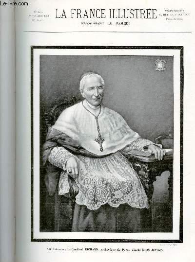 La France Illustree N° 1731 Son Eminence Le Cardinal Richard