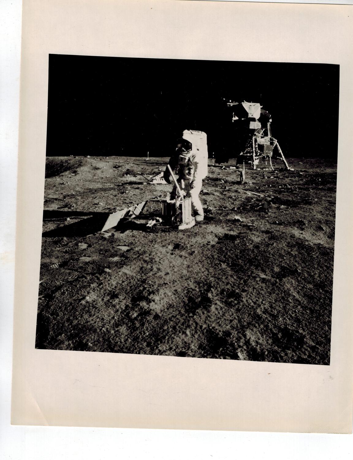 "Working on the Moon" Original 8 x 10 B&W Publicity Photograph by ...