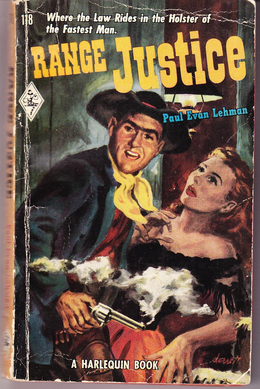 Range Justice by Lehman, Paul Evan: Good- Very Good (1951) 1st Printing ...