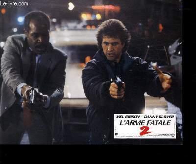 UN LOT DE 7 PHOTOS DE L'ARME FATAL 2 von MEL GIBSON ET DANNY CLOVER ...