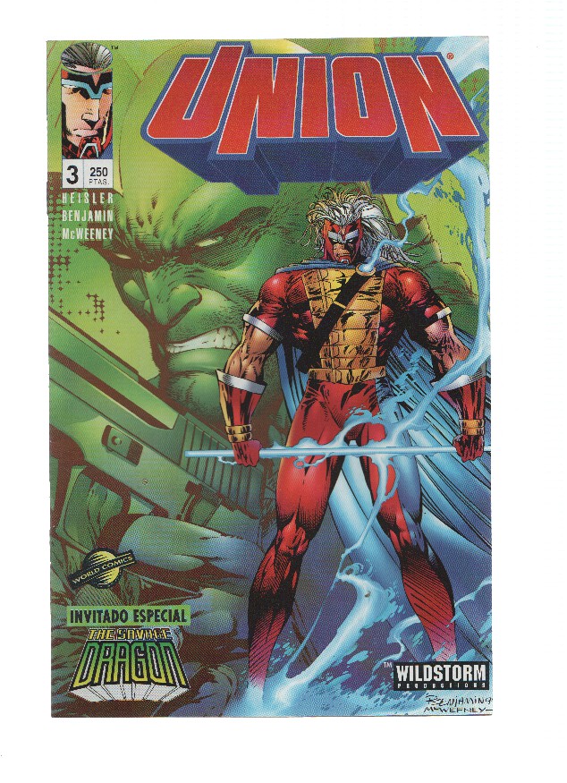UNION, Volumen 01 Numero 03: Vacaciones Salvajes (World Comics 1996) de Mike Heisler: (1996 ...