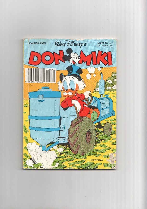 Don Miki numero 427: Mikey en La esmeralda de Walt Disney: (1986) Cómic | El Boletin