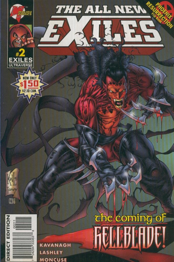 THE ALL NEW EXILES, Vol.2 No.02: Fresh Blood by Ken Lashley and MC ...