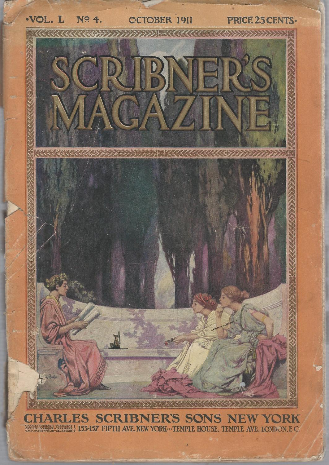 Scribner's Magazine: Volume L, No. 4, October, 1911) by Colvin, Sidney ...