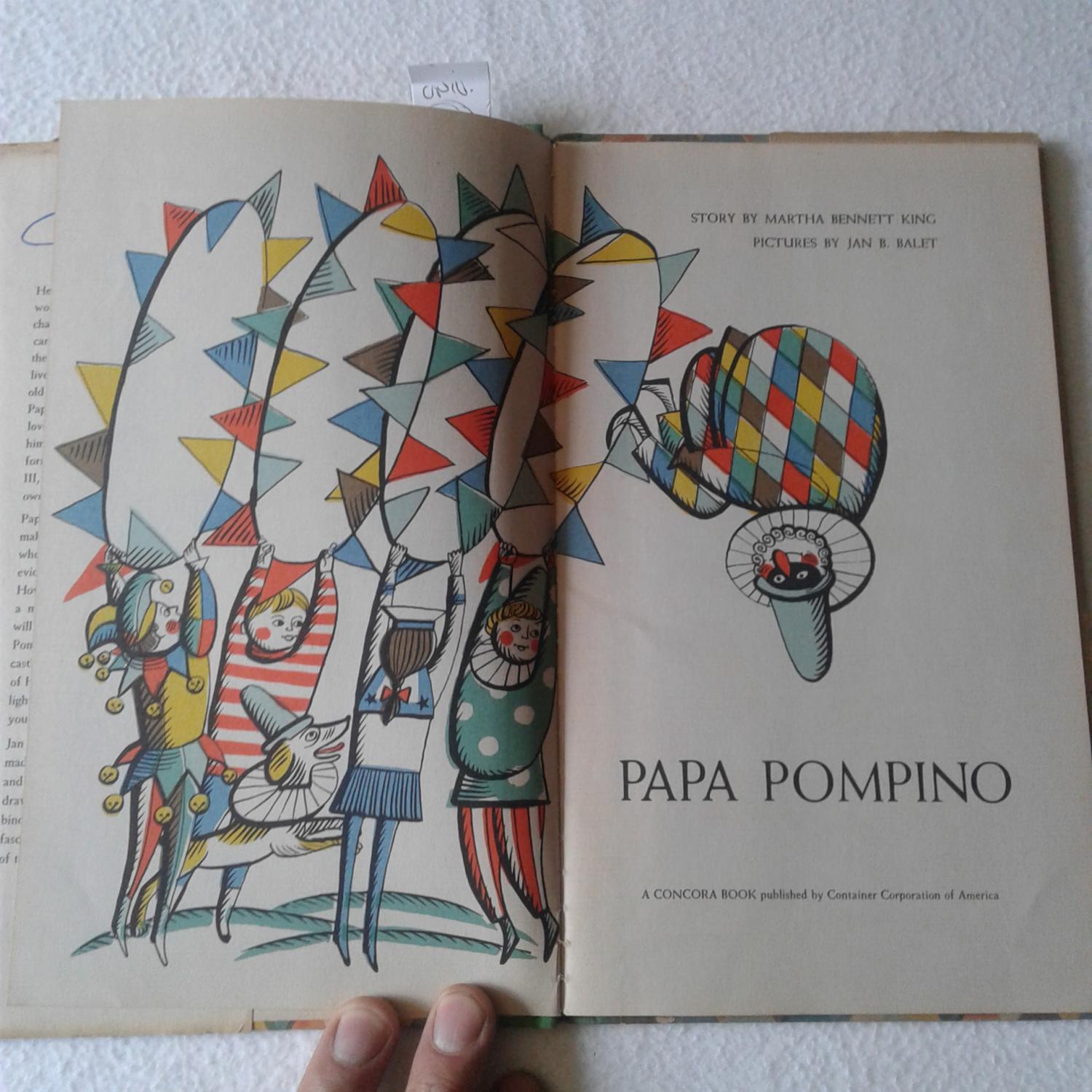 Papa Pompino. by Bennet King, Martha.: Bien Encuadernación de tapa dura ...