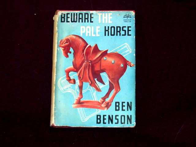 Beware the Pale Horse. A Mystery Story; by Benson, Ben | Wheen O' Books