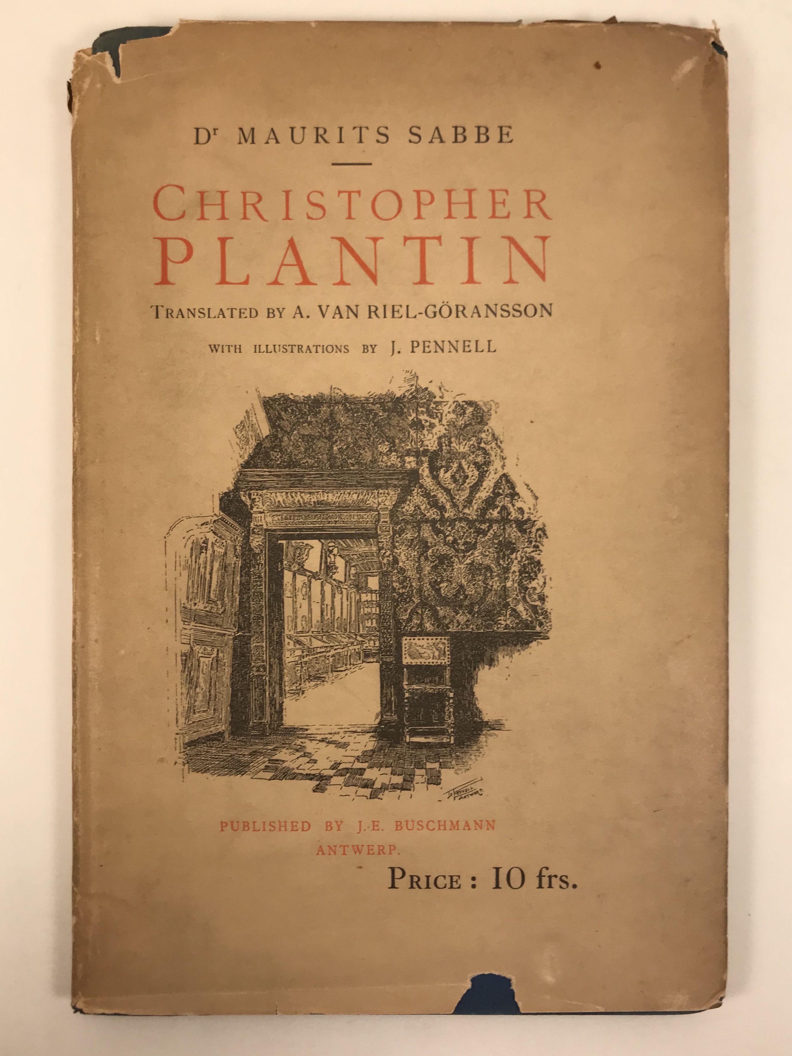 Christopher Plantin translated by A Van Riel-Goransson, illustrations ...