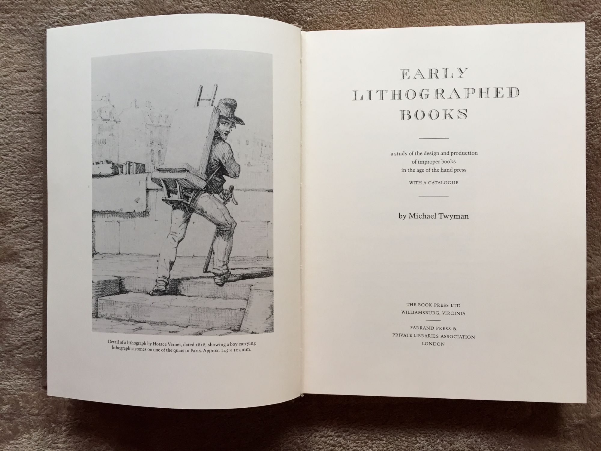 Early Lithographed Books: A Study of the Design and Production of ...