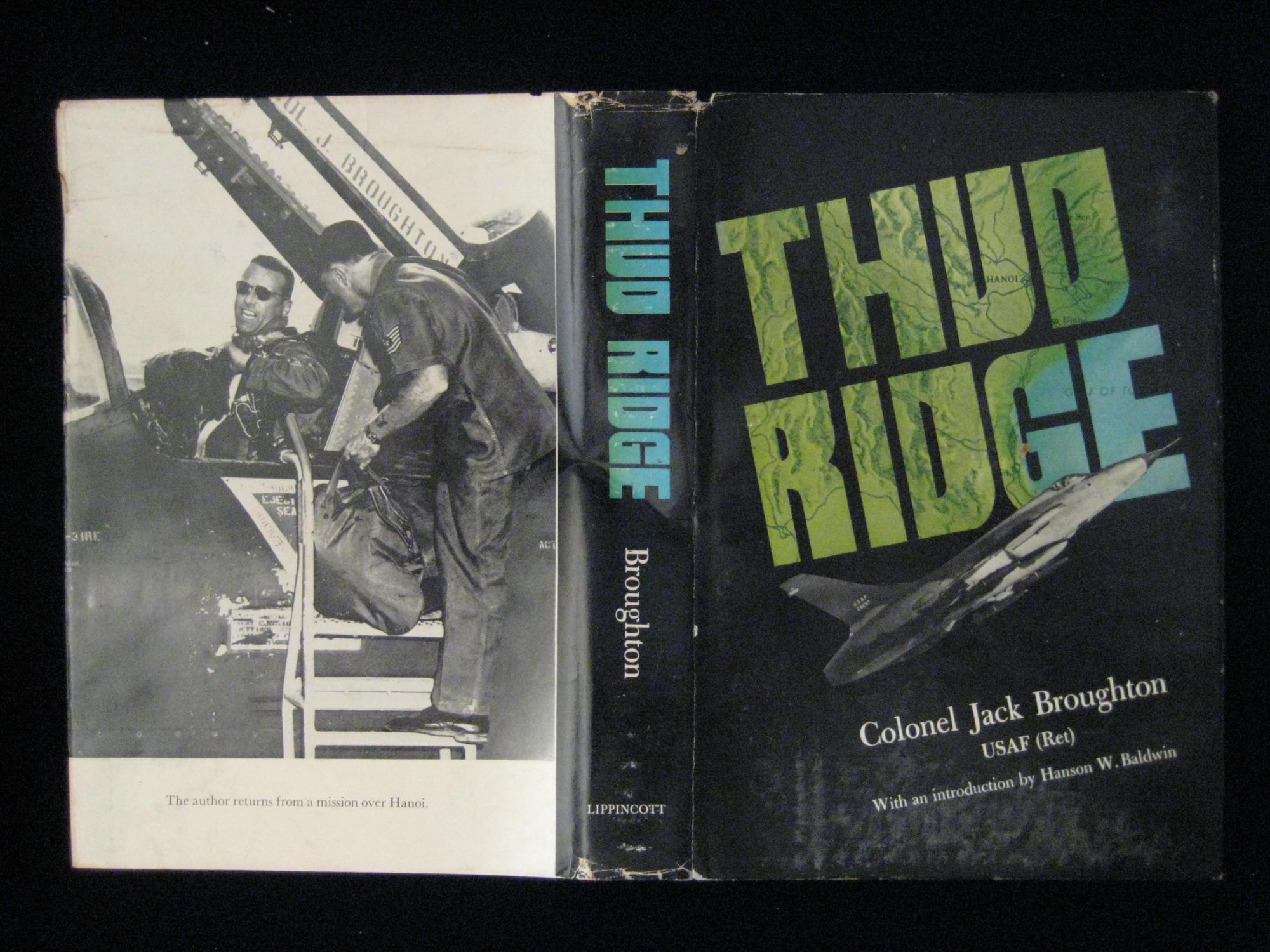 Thud Ridge by Broughton, Jack: Very Good-Fine A Hardbound Book (1969 ...
