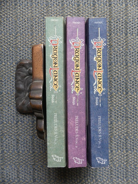 DRAGONLANCE. PRELUDES II TRILOGY. VOLUME ONE. RIVERWIND THE PLAINSMAN ...