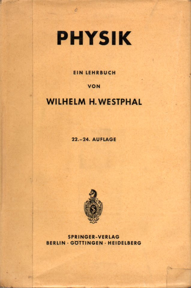 Physik von Westphal,Wilhelm H. | Clivia Mueller