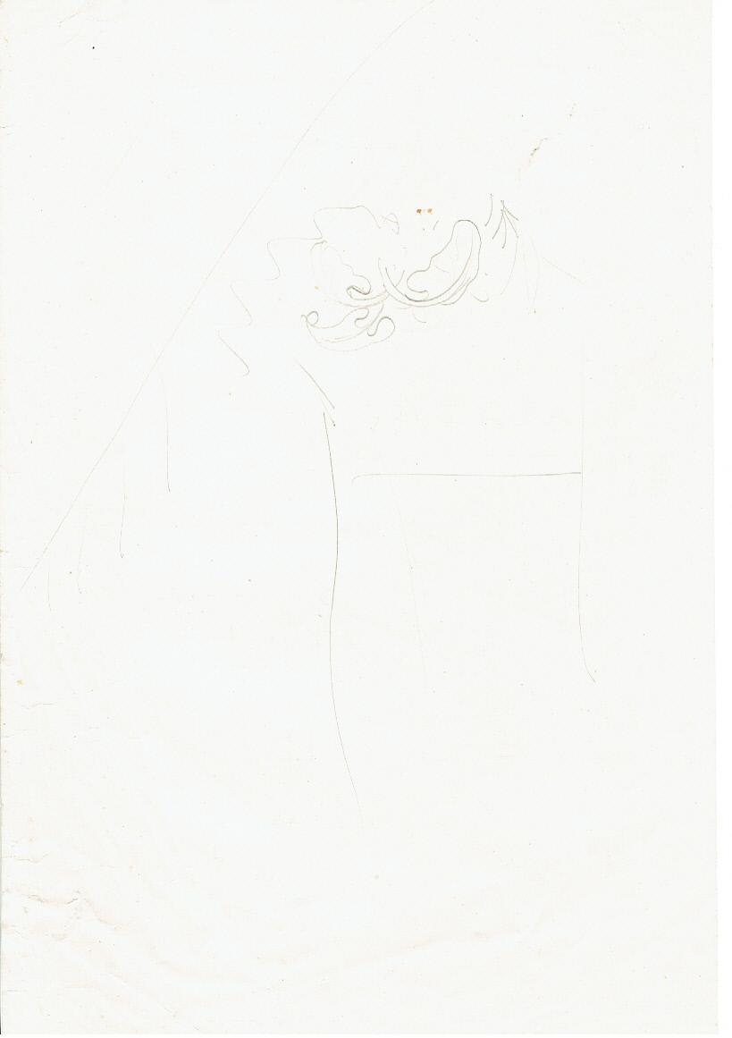 Original pencil sketch by JONES, DAVID | Peter Grogan