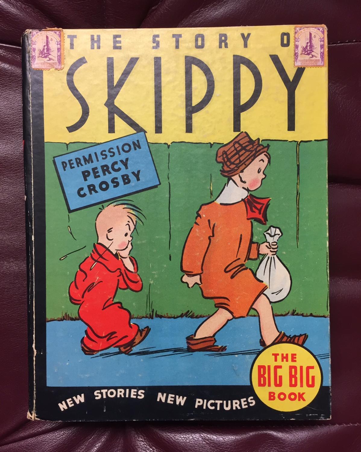 The Story of Skippy (The Big Big Book) by Crosby, Percy: Very Good ...