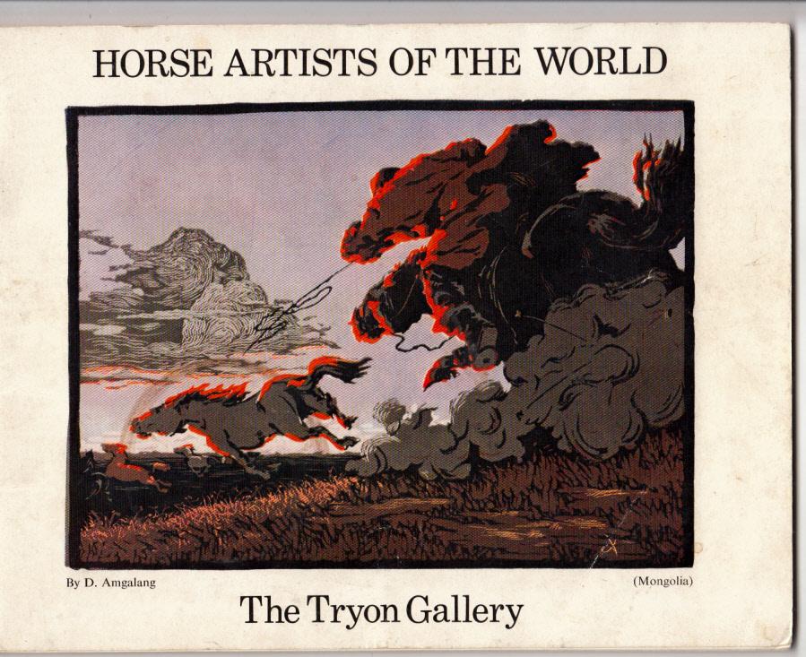 Horse Artists of The World | Tryon Gallery Nov 27 - Dec 20 1969 by ...