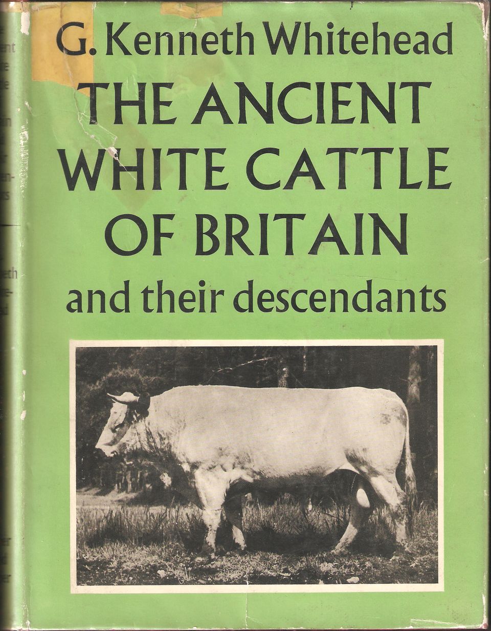 THE ANCIENT WHITE CATTLE OF BRITAIN AND THEIR DESCENDANTS. By G ...