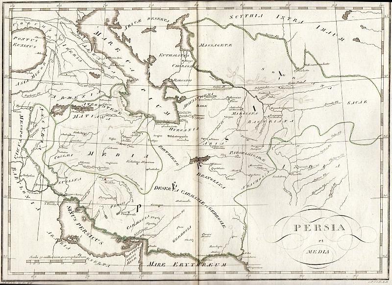 Persia et Media.: (1815) Map | Antiquariat A. Suelzen