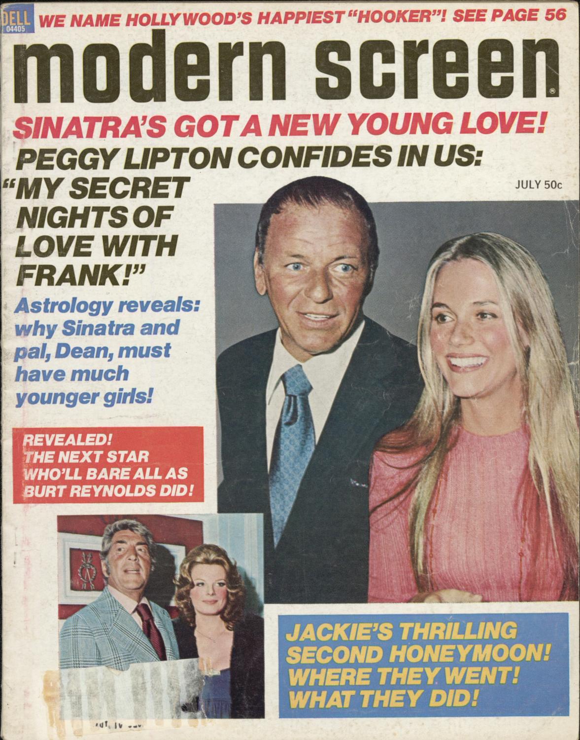 Modern Screen: Vol. 66, No. 7 (July 1972): Frank Sinatra, Peggy Lipton ...