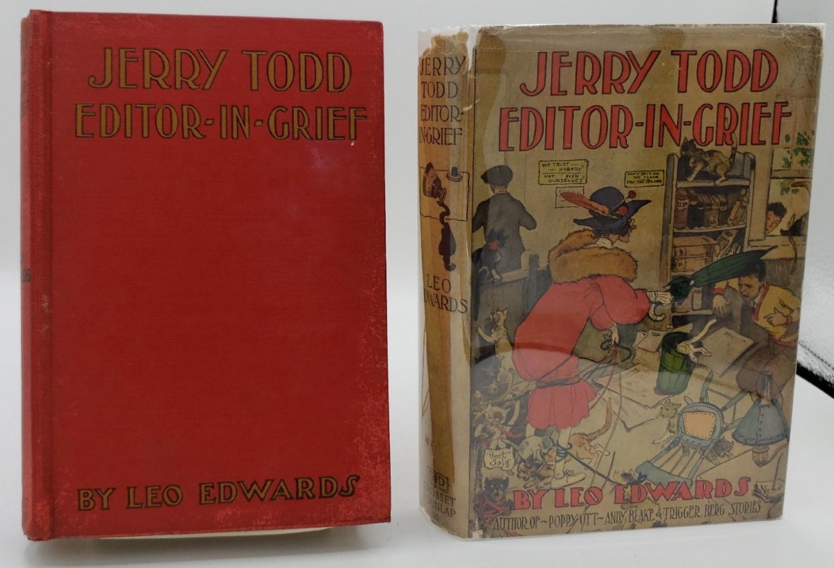 JERRY TODD EDITOR-IN-GRIEF von Edwards, Leo: Very Good- Hard Cover ...