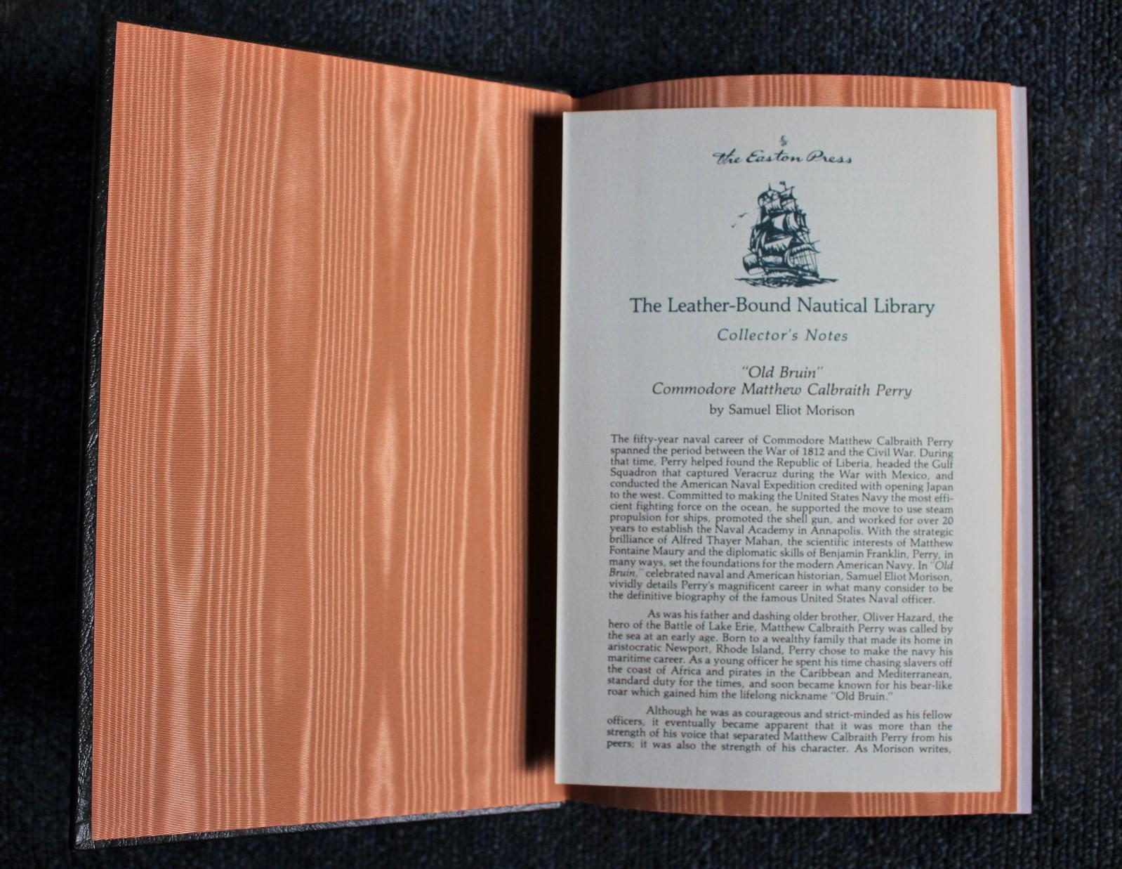 Old Bruin" Commodore Matthew C. Perry 1794-1858 The American Naval ...