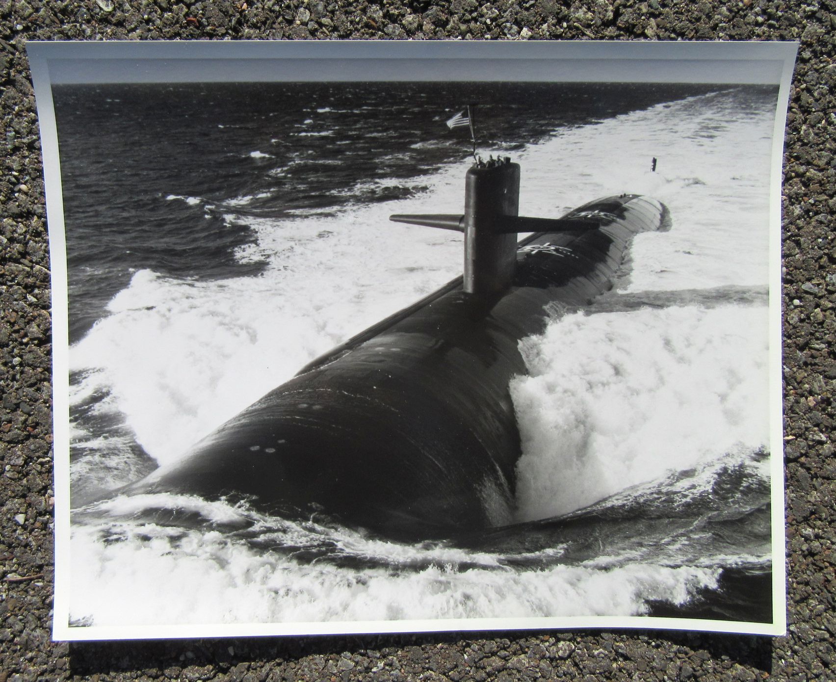 USS HYMAN G. RICKOVER (SSN-709) U.S. NAVY SUBMARINE 1984 COMMISSIONING ...