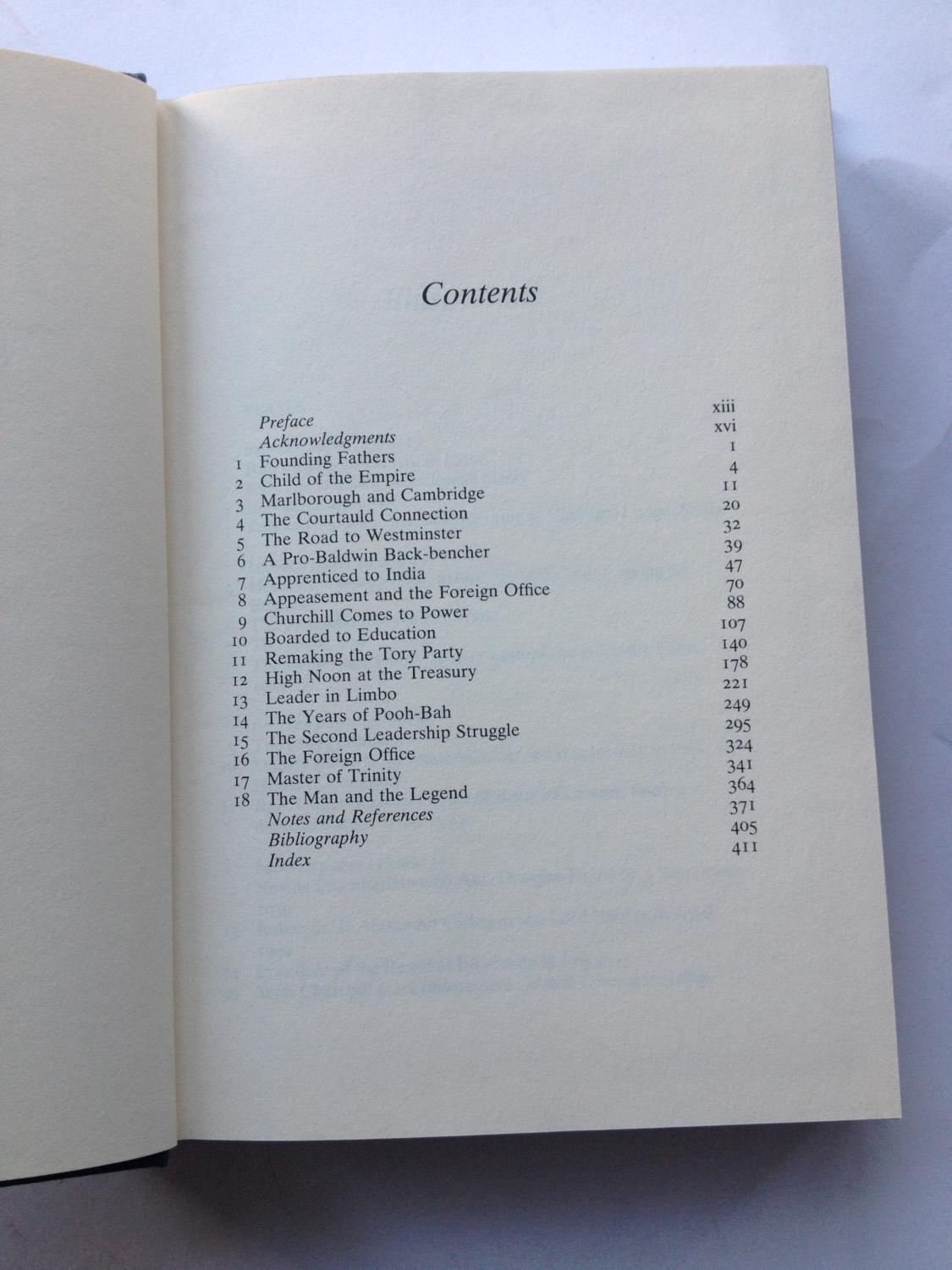 RAB The Life of R A Butler by Anthony Howard: Very Good Hardcover (1987 ...