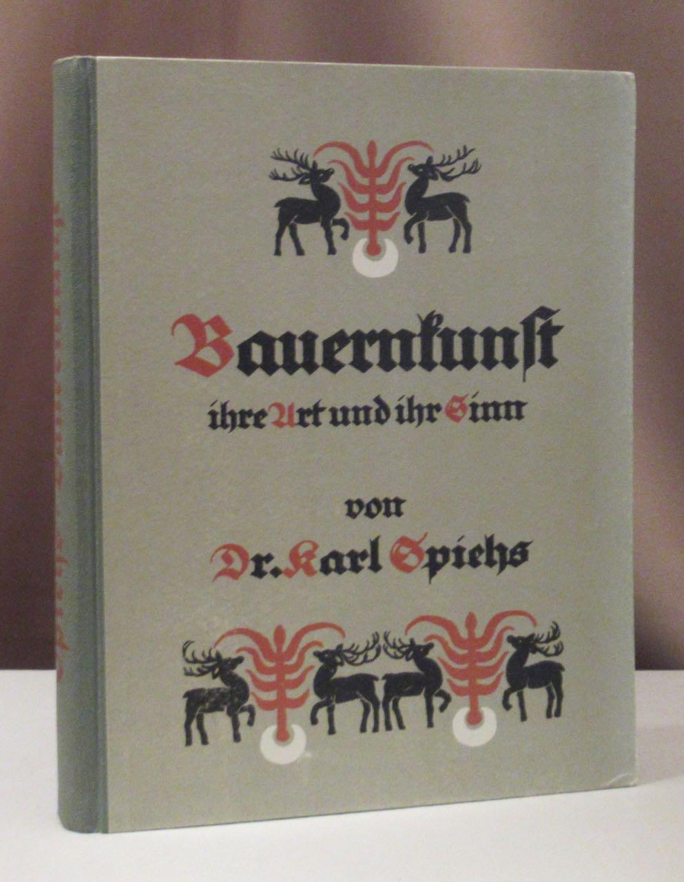 Bauernkunst, ihre Art und ihr Sinn. Grundlinien einer Geschichte der ...