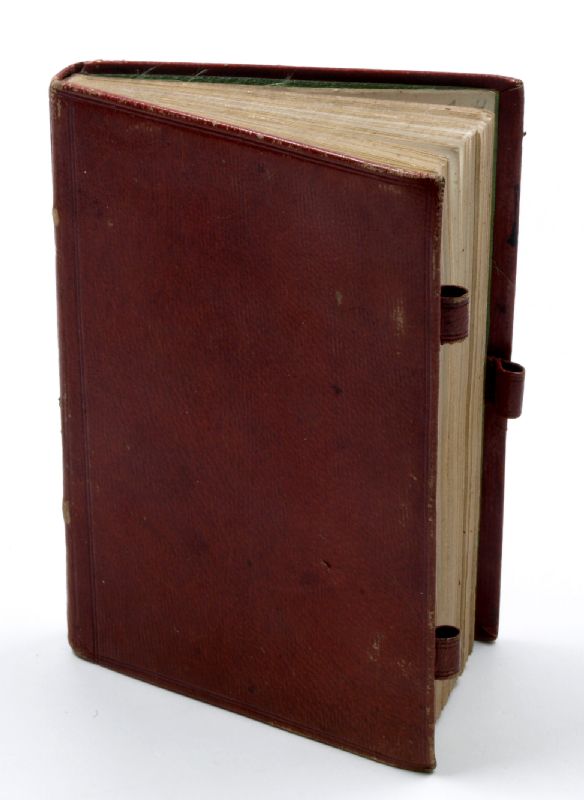 Notebook with 55 autograph pages of travel notes. de Grassi, Joseph ...