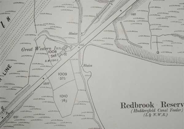 1:2500 Ordnance Survey Map, Yorkshire (West Riding) Sheet CCLIX.14 ...