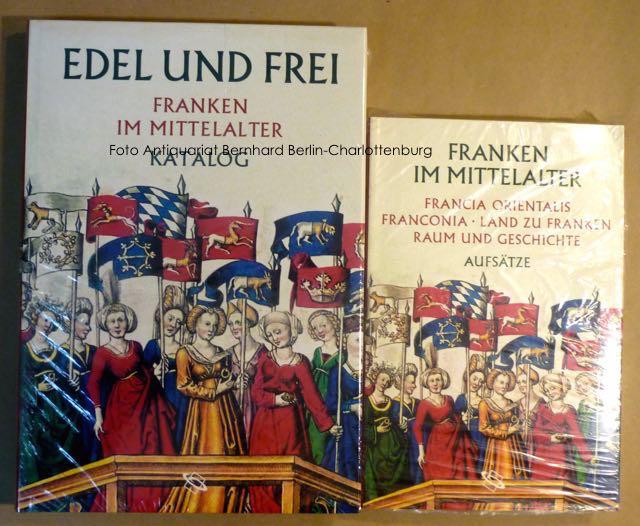 Franken im Mittelalter (zwei Bände; Katalog und Aufsätze cplt.) by Merz ...