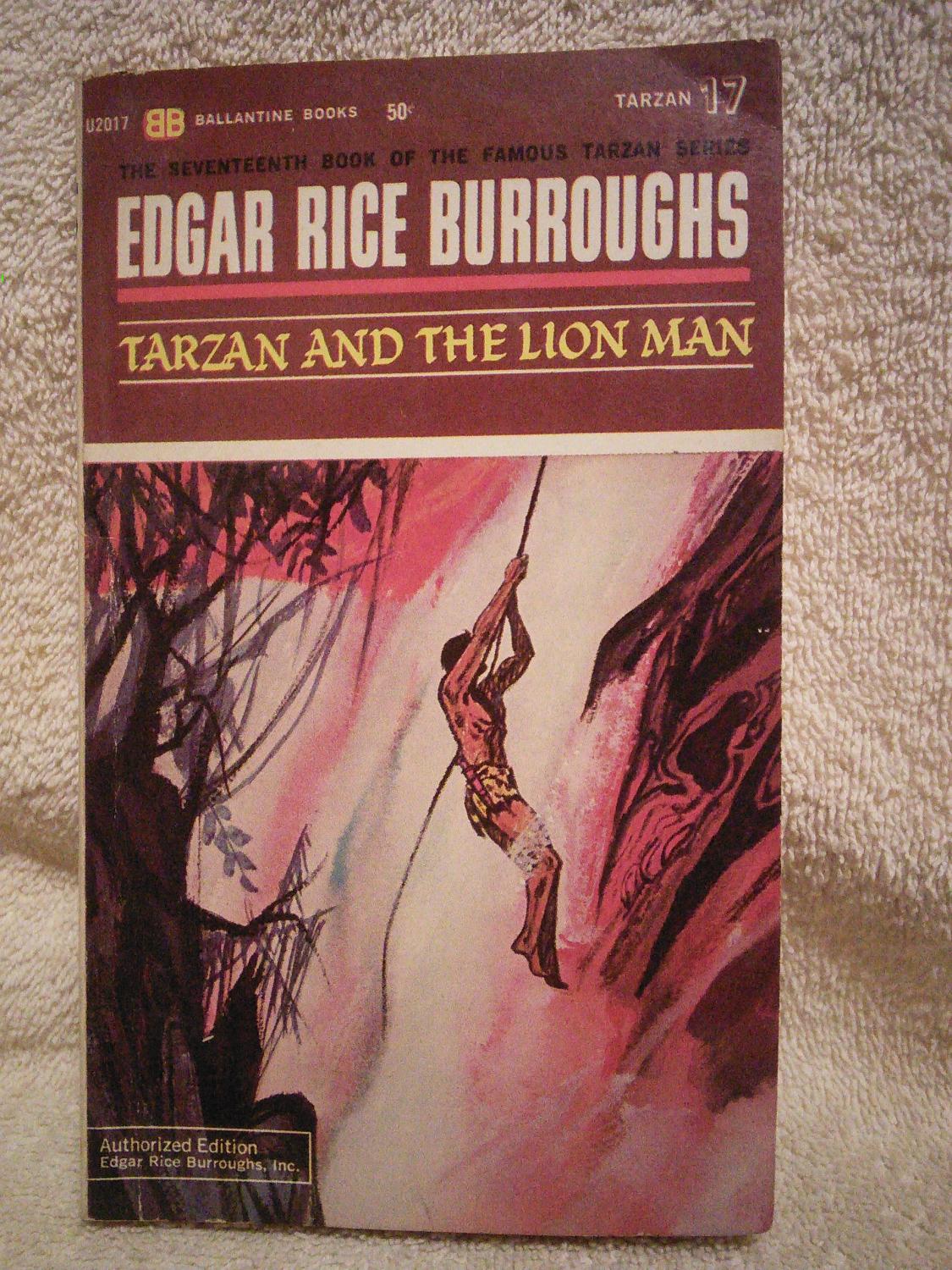 Tarzan and the Lion Man by Edgar Rice Burroughs: Good+ Mass Market ...