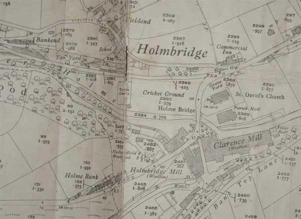 1:2,500 Ordnance Survey Map, Yorkshire (West Riding) Sheet CCLXII.6 ...