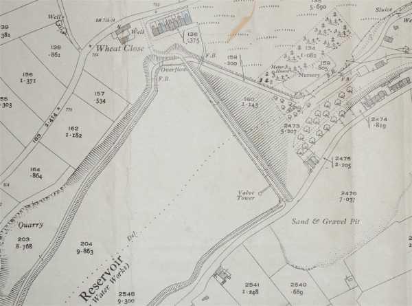1:2,500 Ordnance Survey Map, Yorkshire (West Riding) Sheet CCLXII.6 ...