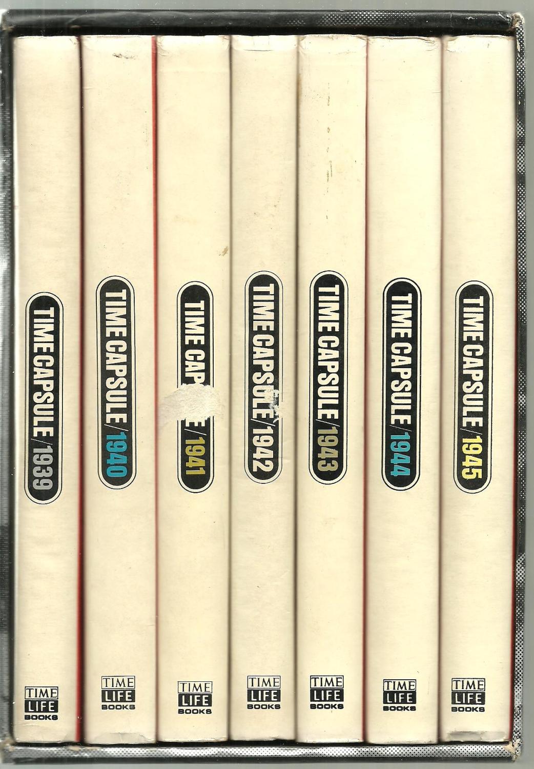 Time Capsule - 1939/1940/1941/1942/1943/1944/1945 (7 Volumes set): Very ...
