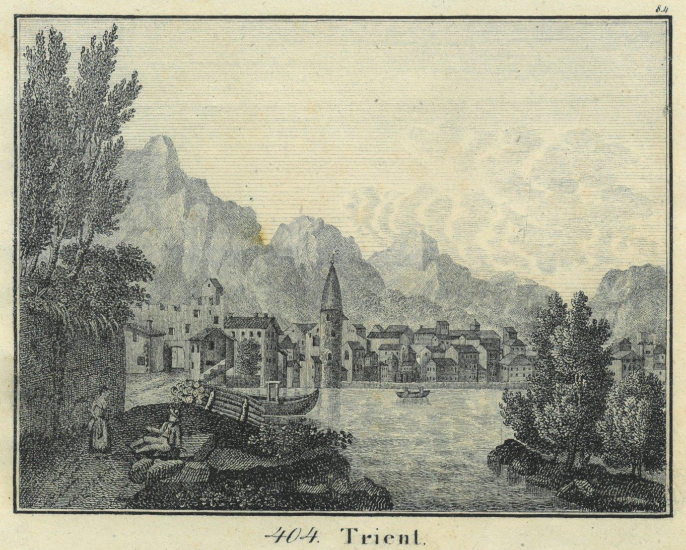 TRIENT. Gesamtansicht.: Kunst / Grafik / Poster | Peter Bierl Buch ...