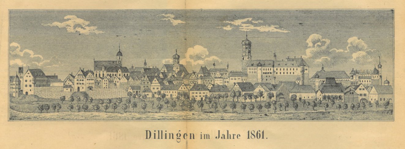DILLINGEN. - Weiß, Wilhelm. Chronik der Stadt Dillingen im ...